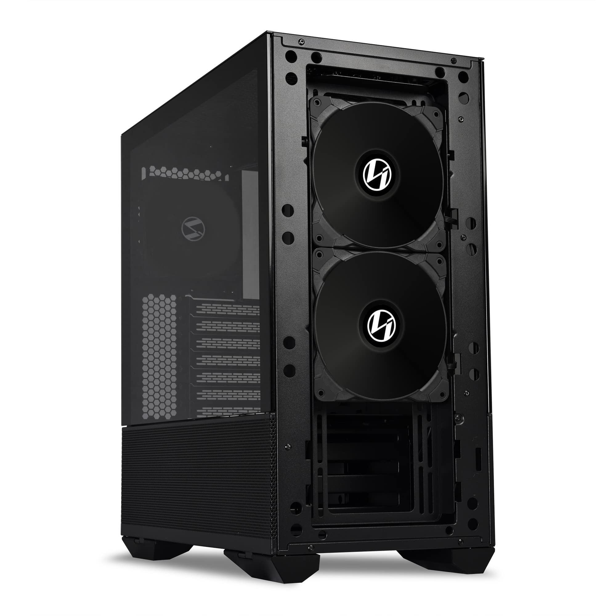 Lian Li LANCOOL II MESH C Performance-X USB Type-C Included Mid-Tower Black - LAN2MPX.50