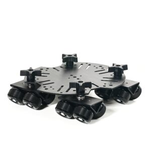 modus track dolly system - platform with 4 bearing wheel sets