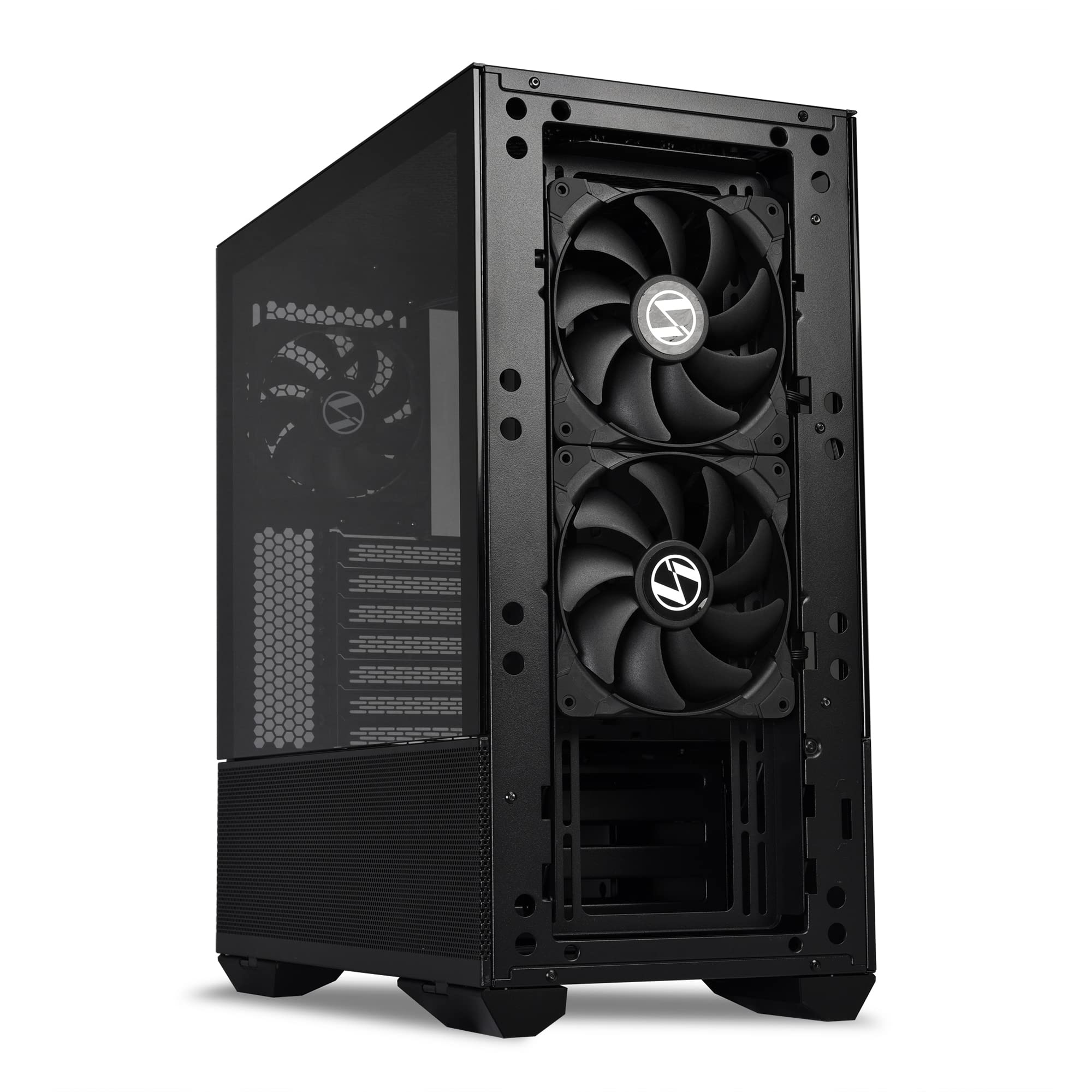 Lian Li LANCOOL II MESH C Performance-X USB Type-C Included Mid-Tower Black - LAN2MPX.50