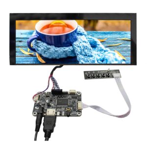 vsdisplay 7.8 inch 800x300 aa078aa01 500nit ips wide mini lcd screen and hdmi controller board