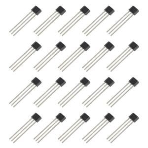 eplzon a3144 hall effect sensor 3pins magnetic detector for arduino (pack of 20 pcs)