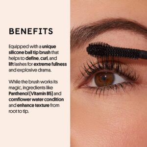 Winky Lux ExtravaLash Mascara, Voluminous Mascara and Lengthening Mascara - Black Mascara Eye Makeup