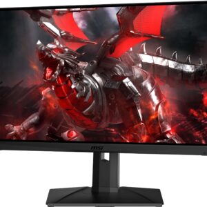 MSI MAG281URF, 28" Gaming Monitor, 3840 x 2160 (UHD), Rapid IPS, 1ms, 144Hz, G-Sync Compatible, HDR 400, HDMI, Displayport, USB Type-C, Tilt, Swivel, Height Adjustable, Pivot,Black