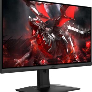 MSI MAG281URF, 28" Gaming Monitor, 3840 x 2160 (UHD), Rapid IPS, 1ms, 144Hz, G-Sync Compatible, HDR 400, HDMI, Displayport, USB Type-C, Tilt, Swivel, Height Adjustable, Pivot,Black