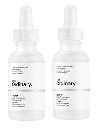 Multi-Technology Peptide Serum Formally Known as Buffet Serum 30 milliliters 1 fl oz Pack of 2