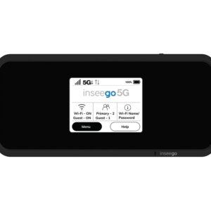 Inseego MiFi M2100 | Verizon 5G Ultra Wideband Network / 4G LTE | Connects up to 30 Devices via WiFi | Sleek and Compact Hotspot (Renewed)