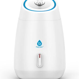 Pursonic White Facial Steamer - Face Steamer for Facial Deep Cleaning Tighten Skin - Daily Hydration for Unclogging Pores & Moisturizing Skin