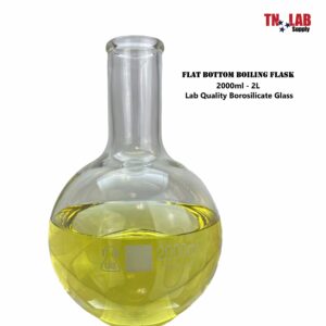 TN LAB Flat Bottom Boiling Flask 2000ml 2L