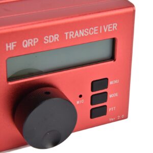 SDR Transceiver, 200Hz-28MHz 160m?10m Frequency Bands 8 Band Audio Source Processor Aluminum Alloy for HF