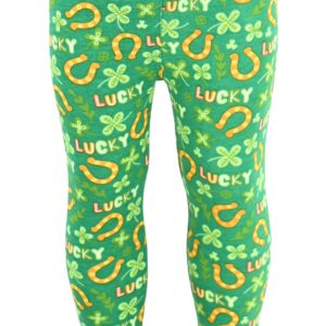 Unique Baby Girls 3 Piece St Patricks Day Lucky Girl Outfit (5Y, Green)