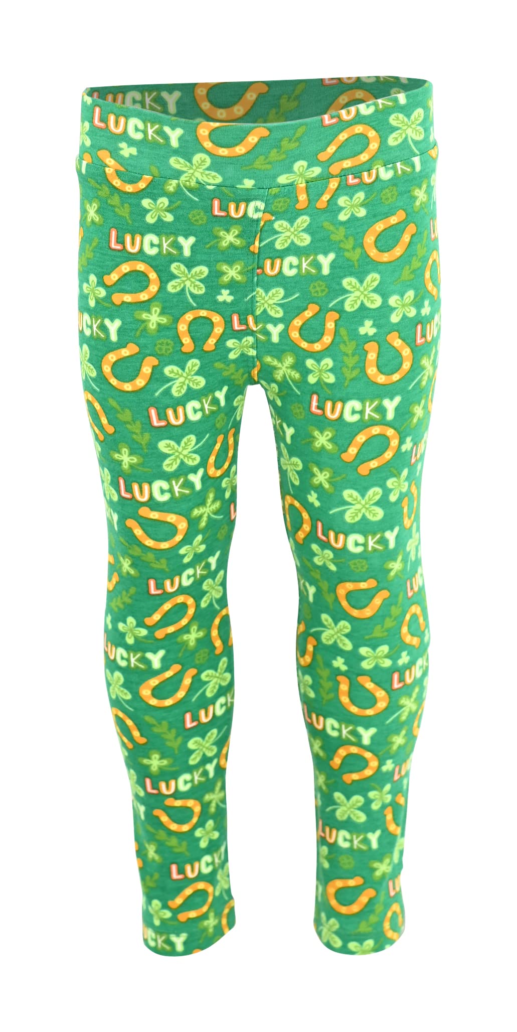 Unique Baby Girls 3 Piece St Patricks Day Lucky Girl Outfit (5Y, Green)