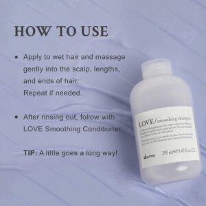 Davines LOVE Smoothing Shampoo, 8.45 fl. oz.