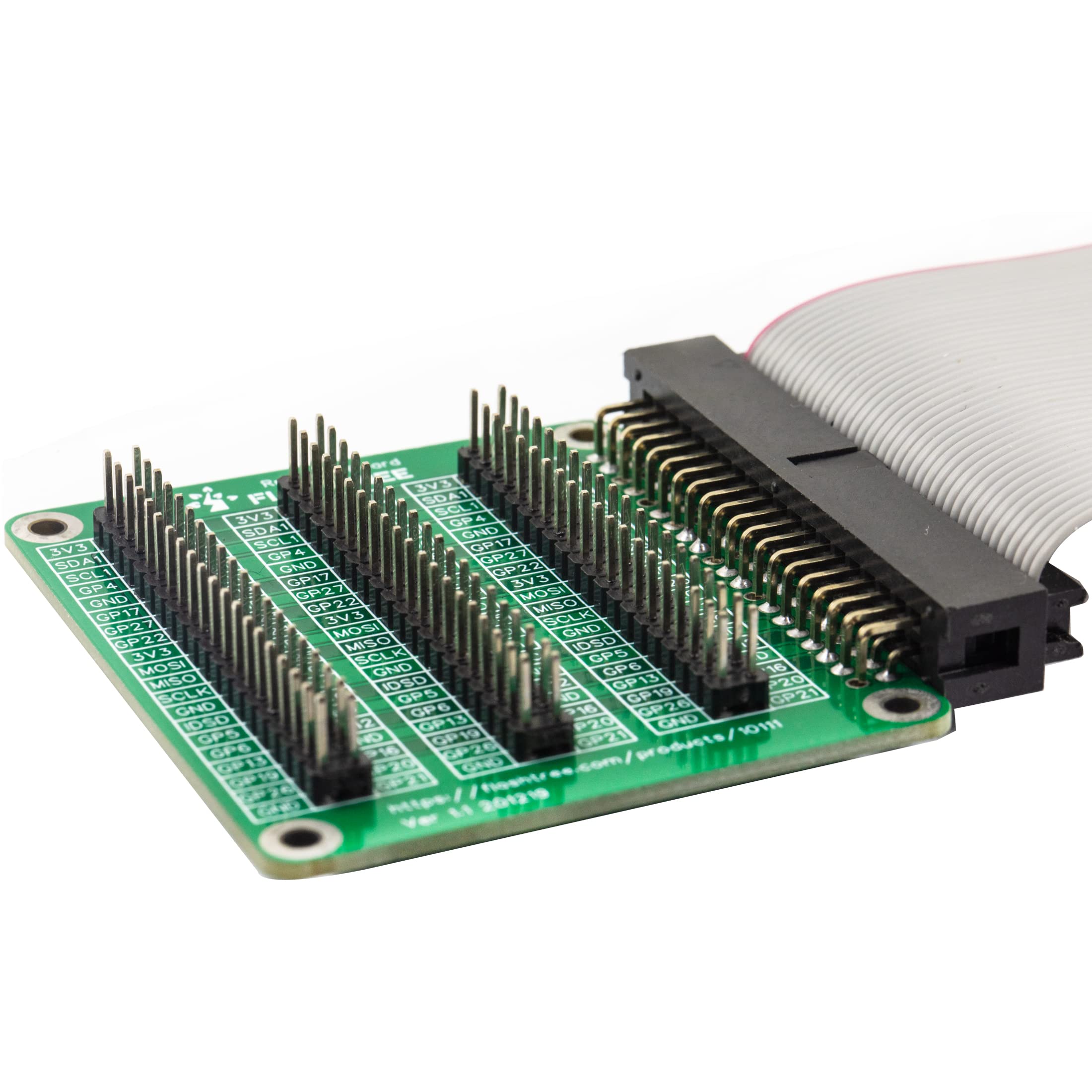 whiteeeen Rpi GPIO Breakout Board for Raspberry pi 2 3 4 5 400 Zero with Female to Female Cable