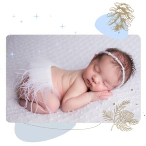 4 Pcs Newborn Photography Props Outfit Baby Girl Vintage Cute Lace Rompers with Ribbon Bow Headband Set Baby Photo Props Bodysuit Outfit