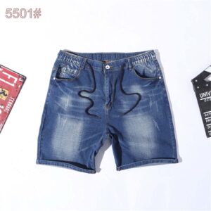 Men Summer Jeans Pocket Shorts Skate Board Harem Pants Plus Size 921