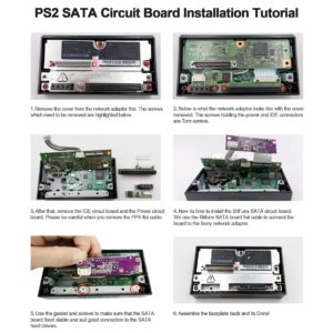 Kacenray SATA to IDE Network Adapter for PlayStation 2