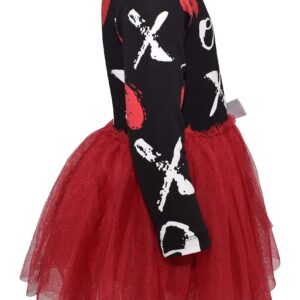 Girls Long Sleeve Tulle Tutu Dresses for Kid and Toddler Irish Coin 8 Years