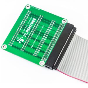 whiteeeen Rpi GPIO Breakout Board for Raspberry pi 2 3 4 5 400 Zero with Female to Female Cable