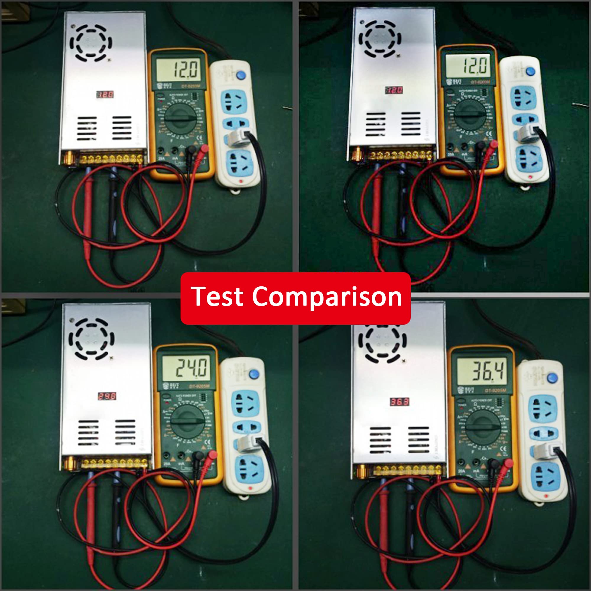 480W 36V DC Power Supply Adjustable DC Power Voltage Converter, AC 110V-220V to DC 0-36V Module Switching Power Supply Digital Display 480W Voltage Regulator Transformer Built in Cooling Fan