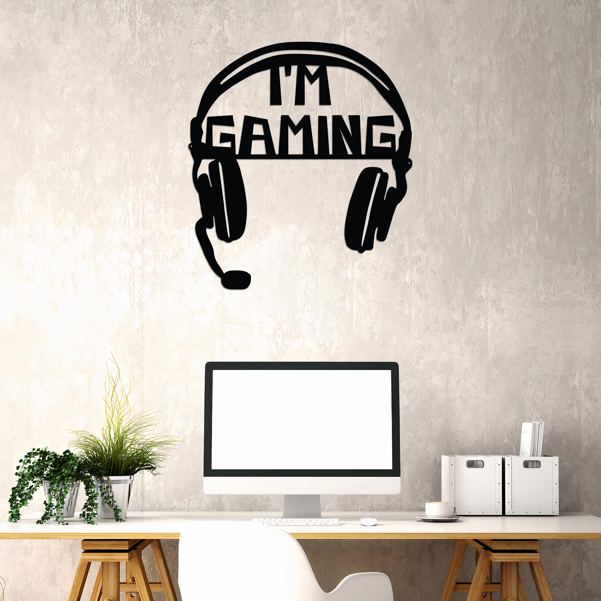 Game Room Sign, Gaming Metal Wall Art, Stainless Steel Door Signs, Room Décor, Gaming Accessories for Room, Gifts for Gamers, Boyfriend, Son, Gaming Stuff, Man Cave Signs lx