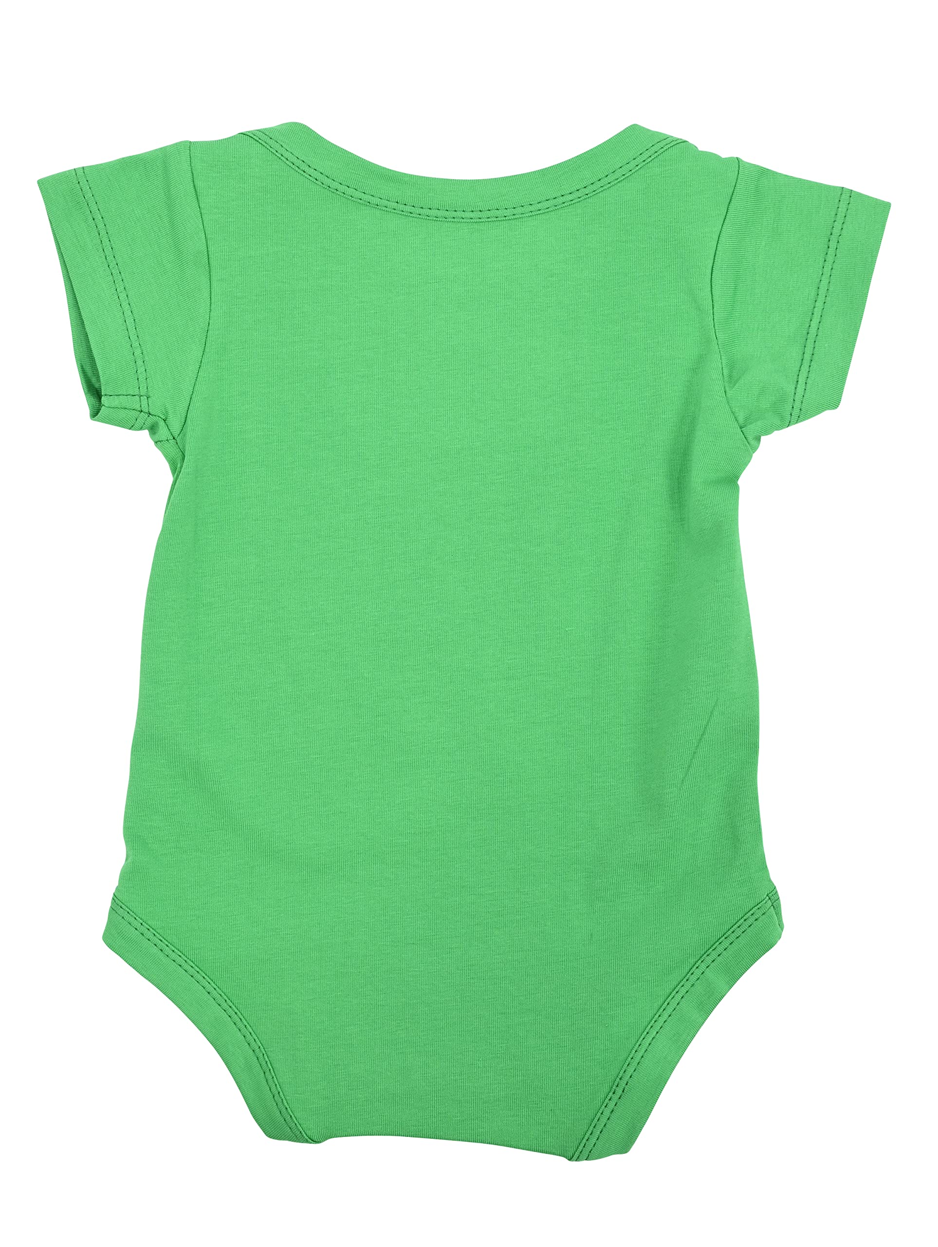 Unique Baby Boys St Patricks Day Lucky Dude Matching Layette Set (6M, Green)