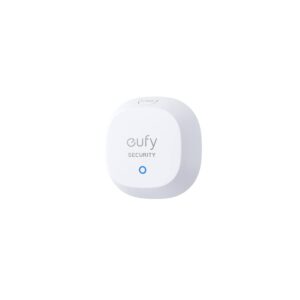 eufy security garage door sensor add-on, compatible with garage-control cam and cam plus, detects door open/close status, easy to install and pair, 1-year battery life, low battery alerts*