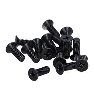 mxzzand 50pcs countersunk screw flat m4 a2鈥?0 connection part for laptop notebook computer repair maintenance(m4*12)