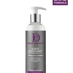 Design Essentials Kukui And Coconut Hydrating Leave-In Conditioner Sulfate Free 340 g / 12 oz