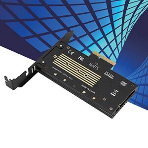 Expansion Card, M.2 for NVME SSD Converter SSD Converter Adapter Good Heat Dissipation for Solid State Drive Transfer