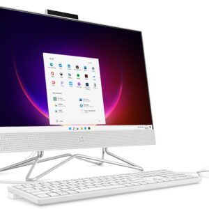 HP 2022 Newest All-in-One Desktop Computer, 23.8" Full HD Touchscreen, AMD Ryzen 5 3500U Processor, AMD Radeon Vega 8 Graphics, 64GB RAM, 1TB SDD + 2TB HDD, Webcam, Windows 11 Home