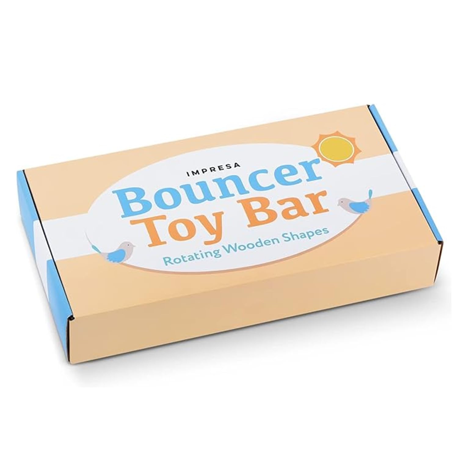 Impresa Wooden Toy Bar for Baby Bjorn Bouncer to Fascinate Your Child - Universal Impresa Toy Arch Intended for BabyBjorn Bouncers - Wooden Toys for Babies for Development of Motor Skills