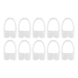 ZJchao 10pcs Dental Teeth Grinding Guards, Dental Night Guard Rubber, Mouth Clenching Guard for Grinding Teeth Grind No More Night Guard