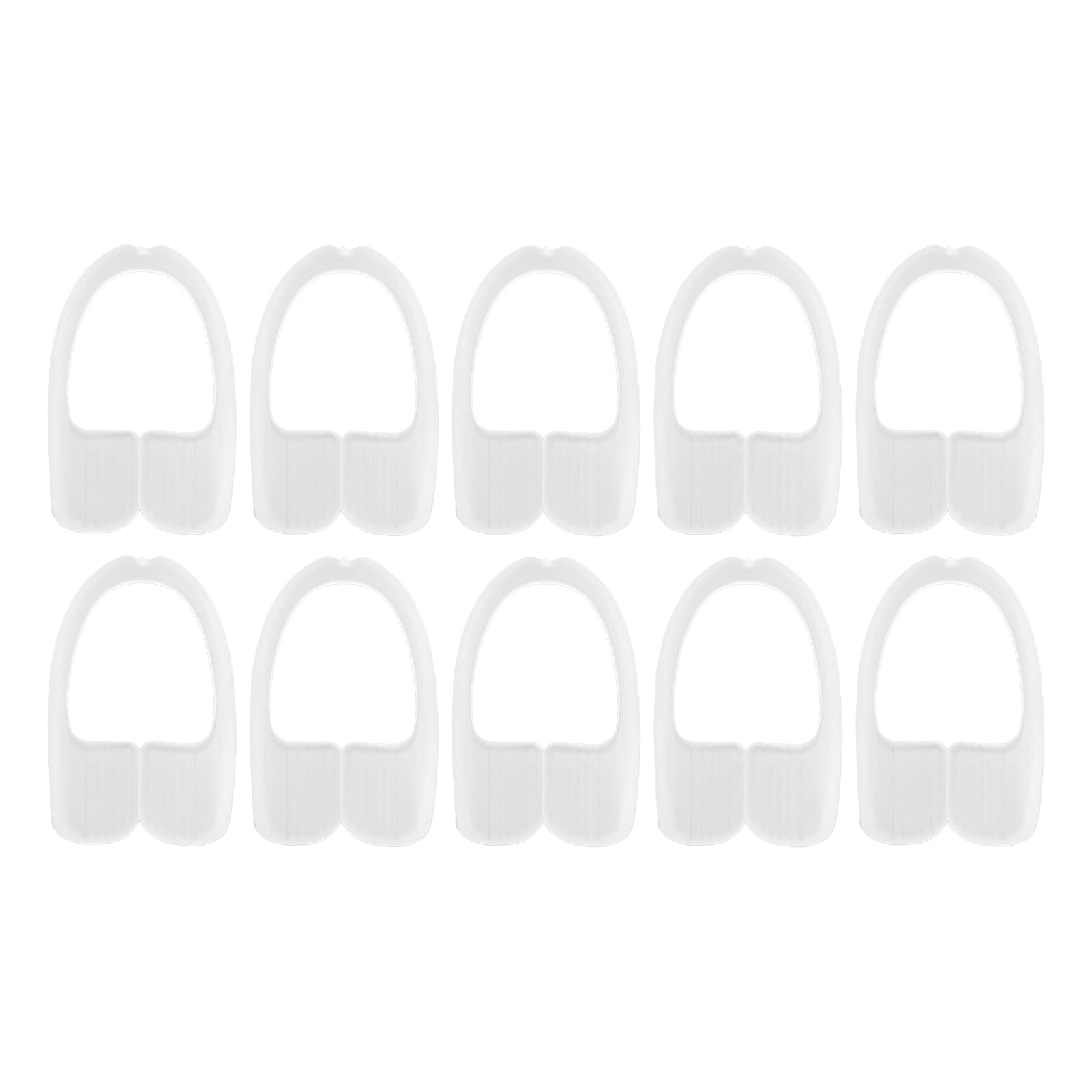 ZJchao 10pcs Dental Teeth Grinding Guards, Dental Night Guard Rubber, Mouth Clenching Guard for Grinding Teeth Grind No More Night Guard