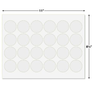 Monogram Personalized Envelope Seals Embellish - Set of 144, Round Self-Adhesive, Flat-Sheet Labels, by Colorful Images