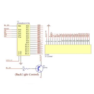 I2C IIC 0.96 Inch 12864 128x64 Blue OLED LCD Display Board Module SSD1315 Driver for Arduino Raspberry Pi DIY MSP420 STM32, Pack 0f 2