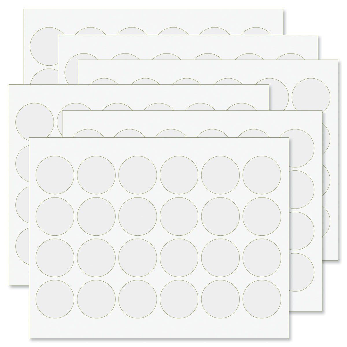 Monogram Personalized Envelope Seals Embellish - Set of 144, Round Self-Adhesive, Flat-Sheet Labels, by Colorful Images