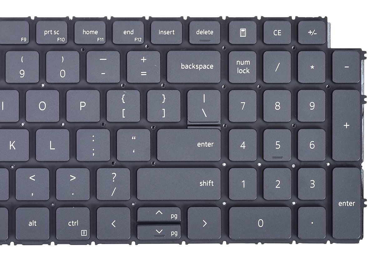 Replacement Keyboard for Dell inspiron 15 3510 3511 5510 5515, inspiron 16 7610 & Latitude 3520, inspiron 15 3511 5510 & Latitude 3520 Laptop Keyboard with Backlit US Layout