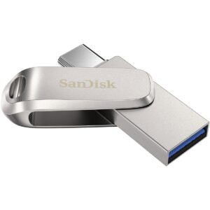 sandisk ultra dual drive luxe usb type-c - 128gb