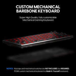 Pulsar Gaming Gears - PCMK Gaming Mechanical Keyboard ANSI Hot Swappable 60% (Barebone, Black)