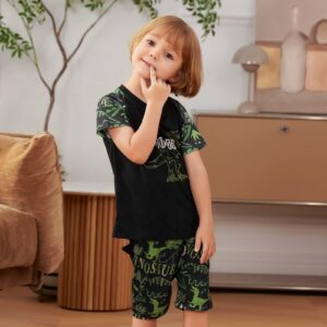 SYNPOS Baby Boy Summer Clothes Shorts T-Shirt Outfits for 6 12 18 24 Months 2t 3t 4t Toddler Infant Newborn Kids Clothing