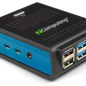 NComputing RX440(RDP) Thin Client Built on Raspberry Pi4 for Microsoft AVD, Windows 365 Cloud PC, RDS, Verde VDI, vSpace Pro Enterprise