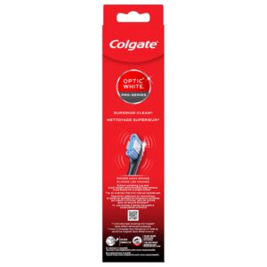 Colgate 360 Optic White Pro-Series Battery Black Toothbrush