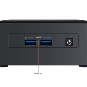 Intel NUC 11 Pro NUC11TNHi5 Barebone System - Ultra Compact - Socket BGA-1449-1 x Processor Support Core i5 11th Gen i5-1135G7 Quad-core (4 Core)