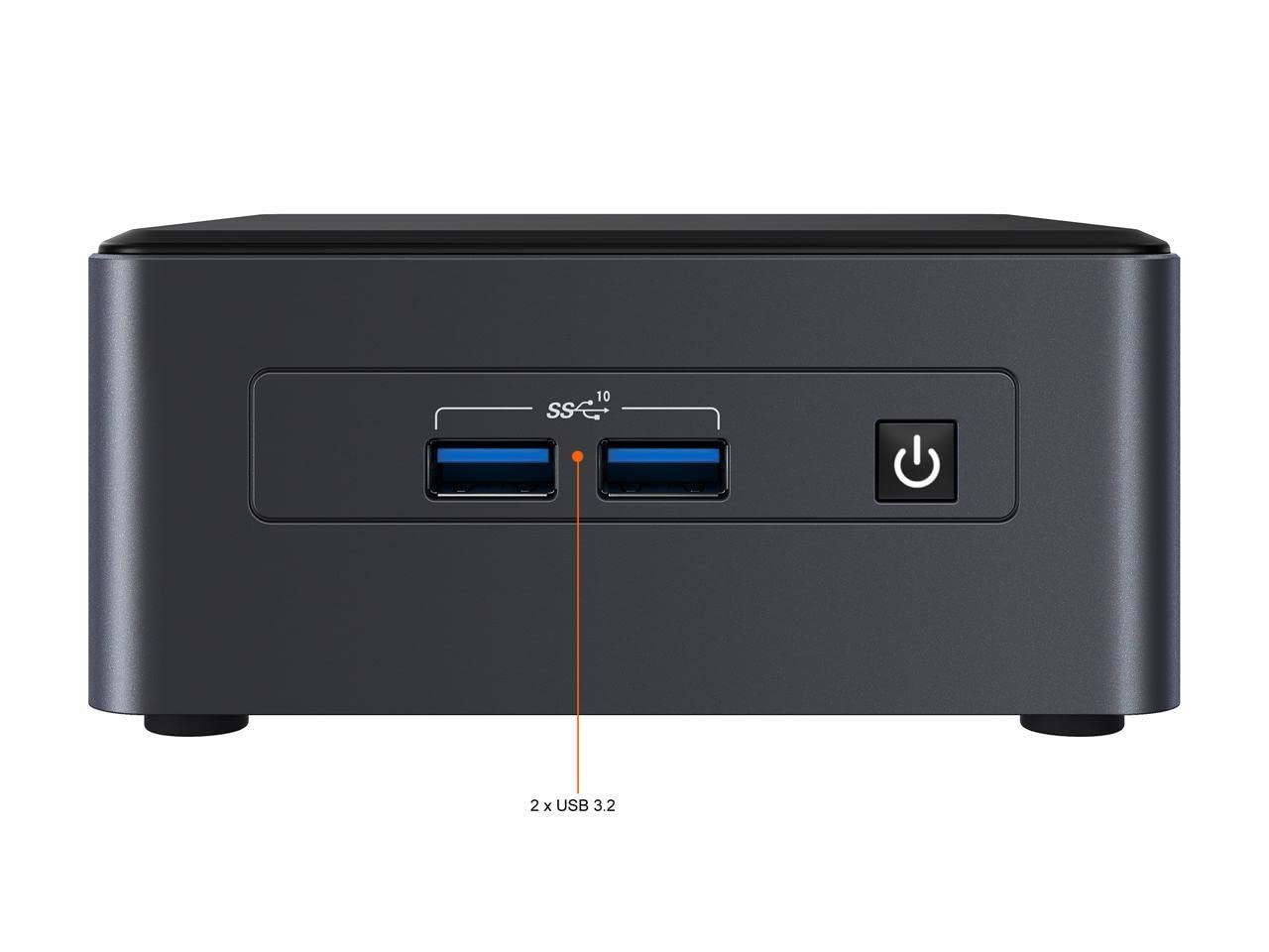 Intel NUC 11 Pro NUC11TNHi5 Barebone System - Ultra Compact - Socket BGA-1449-1 x Processor Support Core i5 11th Gen i5-1135G7 Quad-core (4 Core)