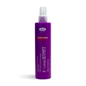 lisap ultimate straight fluid, frizz-smoothening spray with heat protection for all hair types