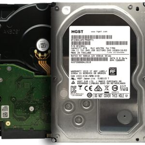 HGST Ultrastar 7K6000 HUS726060ALE610 (0F23041) 6TB 7200RPM 128MB Cache SATA 6Gb/s 3.5-inch Internal Hard Drive (for NAS, Desktop PC, Surveillance Storage) (Renewed)