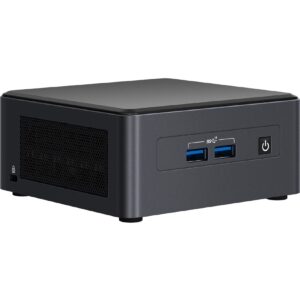 intel nuc 11 pro nuc11tnhi3 barebone system - ultra compact - 1 x processor support core i3 11th gen i3-1115g4 dual-core (2 core)