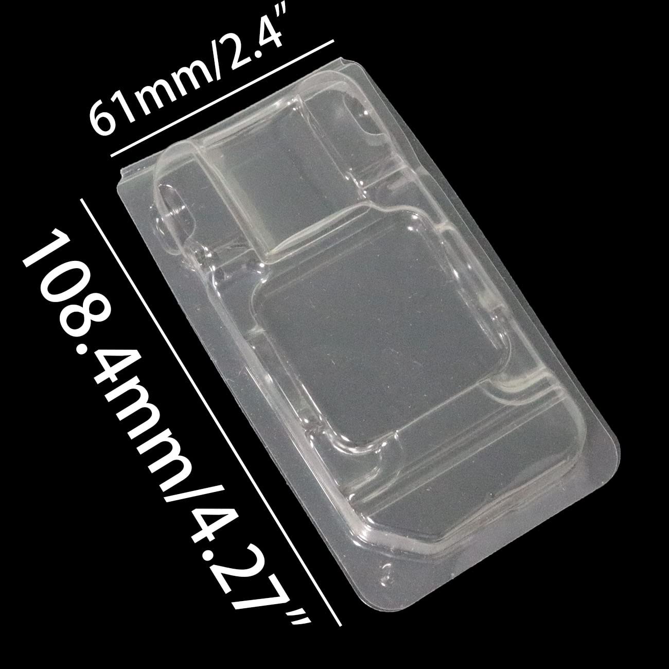 WELWIK 10PCS CPU Plastic Protective Case Computer CPU Case Tray Packaging Clamshell for AMD 938 940 AM2 AM3 AM4 FM1