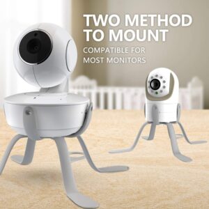 Chillax Universal Baby Monitor Mount - Adjustable Small Baby Camera Mount - Baby Monitor Holder Compatible with Motorola, Infant Optics DXR 8