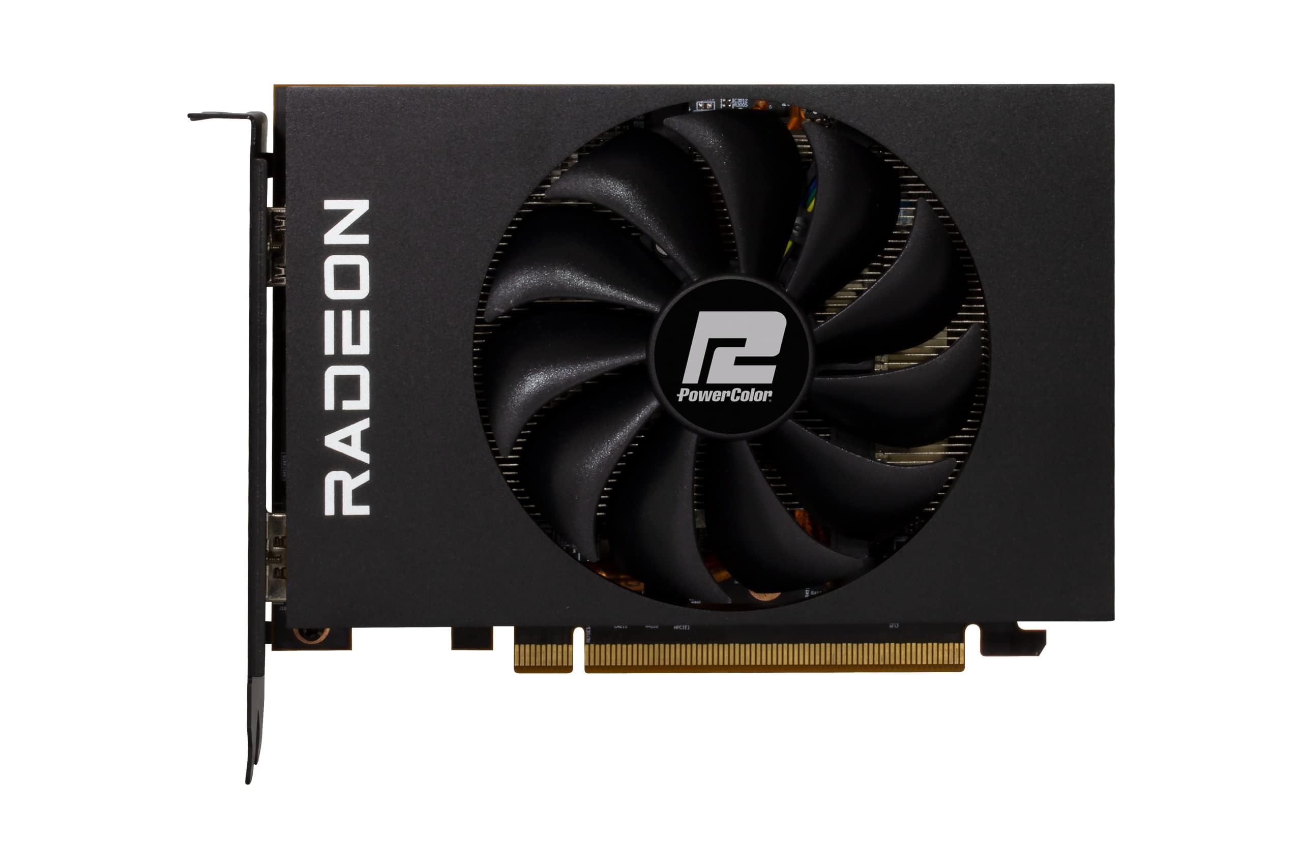 PowerColor AMD Radeon RX 6500 XT ITX Gaming Graphics Card with 4GB GDDR6 Memory